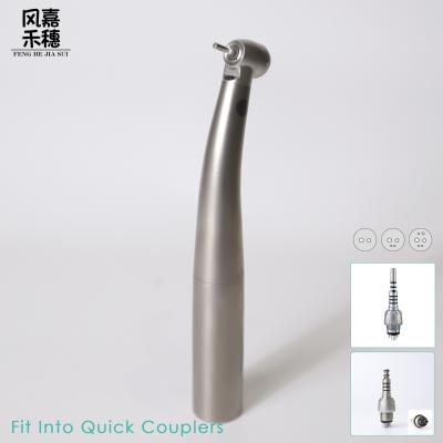 China Dental High Speed Handpiece Titanium 4-Hole Push-Button Cooling for sale