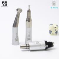 China Dental Low Speed Handpiece Kit with 20,000 RPM and 85g Titanium Contra-Angle for Endodontic Procedures for sale