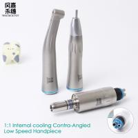 China Dental Low Speed Handpiece 1:1 Internal Waterline Kit with Fiber Optic Motor for sale