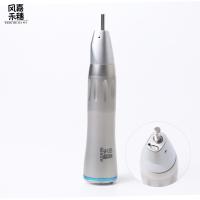 China Dental Low Speed Handpiece 1:1 Internal Fiber Optic Contra Straight 370000 RPM for sale