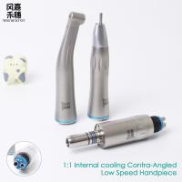 China Dental Low Speed Handpiece 1:1 Internal Steel Set with Ceramic Bearings 370000 RPM for sale