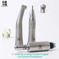 China Dental Low Speed Handpiece 1:1 Internal Steel Kit with Motor 370000 RPM 0.27MPa for sale