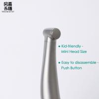 China Dental Low Speed Handpiece 1:5 Internal Fiber Optic Pediatric 22mm Grip 200000 RPM for sale