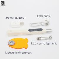 China FHJS Dental Light Curing Unit Portable Rechargeable 2600mW/cm² with USB-C Fast Charging 2200mAh Battery for sale