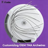 China 316L Stainless Steel Orthodontic Arch Wire 800 MPa Colored Coatings High Corrosion Resistance Dental for sale
