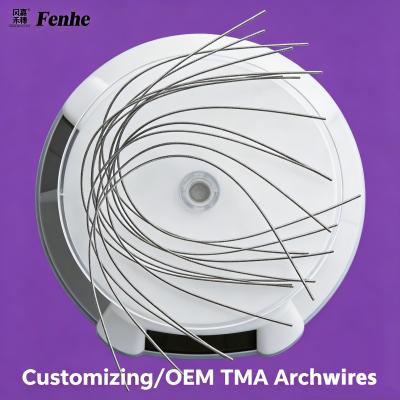 China 316L Stainless Steel Orthodontic Arch Wire 800 MPa Colored Coatings High Corrosion Resistance Dental for sale