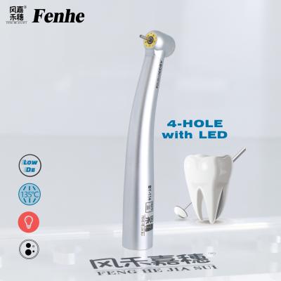 China Dental High Speed Handpiece with Ceramic Ball Bearing 0.23-0.27 MPa Air Pressure KaVo Couplers for sale