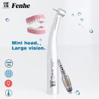China Compact Head Dental High Speed Handpiece 320000 rpm Autoclave Compatible Fiber Optic for Precision Procedures for sale