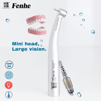 China Compact Head Dental High Speed Handpiece 320000 rpm Autoclave Compatible Fiber Optic for Precision Procedures for sale