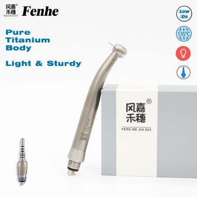 China Dental High Speed Handpiece 300000-400000 RPM Ultra Low Noise 12mm Head for sale