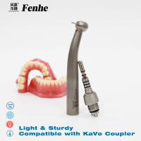 China Dental High Speed Handpiece 280000 RPM Fiber Optic Light Pure Titanium Kavo Connector for sale