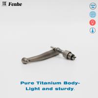 China Dental High Speed Handpiece 300000-400000 RPM 0.23-0.32 MPa Air Pressure Pure Titanium for sale