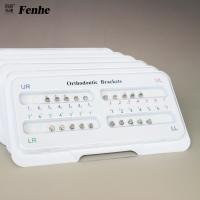 China Tooth-colored Orthodontic Brackets Typically 3 to 4 Mm Height ISO Certified Dental Braces Components Ideal for Orthodontic for sale