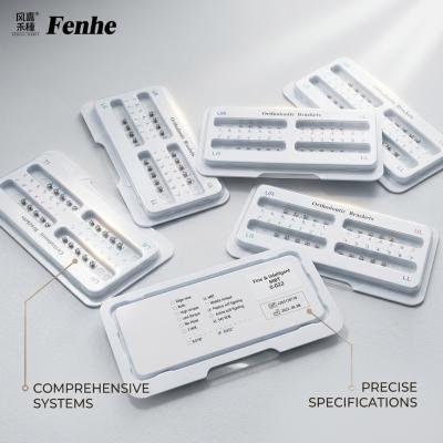 China Ultra-low Passive Friction Dental Brackets with High-Grade Stainless Steel and MBT System Prescription for sale