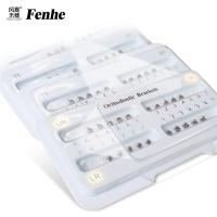 China Low-profile Design Stainless Steel Orthodontic Brackets with Ultra-low Passive Friction for Efficient Tooth Movement for sale