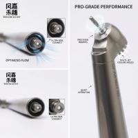 China Imported Ceramic Bearing High Speed Dental Handpiece with ≤65Db Noise Level and Fast NSK Couplers for sale