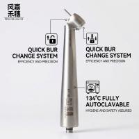 China Professional Dental High Speed Handpiece with 4 Holes Couplers and 380000rpm Rotation for Fast Stop To Prevent Backflow for sale