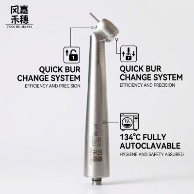 China Professional Dental High Speed Handpiece with 4 Holes Couplers and 380000rpm Rotation for Fast Stop To Prevent Backflow for sale