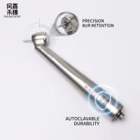 China Imported Ceramic Bearing Dental High Speed Handpiece with Total Stop Within 0.5s To Anti Suckback and Lightweight 45g Design for sale