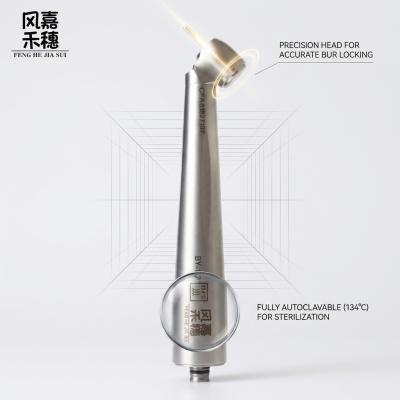 China 45 Degree Head High Speed Dental Handpiece with Imported Ceramic Bearing and Triple Water Spray for sale