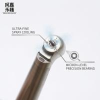 China Silver Dental High Speed Handpiece with ≤65Db Noise Level, Imported Ceramic Bearing, and Fast NSK Couplers for Precision Dental Procedures for sale