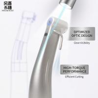 China Fiber Optic Dental Low Speed Handpiece with 20:1 Gear Reduction and 134°C Autoclavable Sterilization for sale