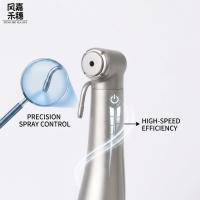 China Stainless Steel Dental Low Speed Handpiece with Fiber Optic Illumination and Imported Ceramic Bearings for Smooth 20:1 Contra Angle Performance for sale