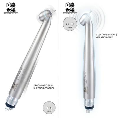 China High Precision Ceramic Ball Bearings Dental Surgical Handpiece with 350,000 – 420,000 RPM and 4 Way Water and Air Cooling for sale