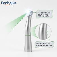 China Fiber Optic Illumination 20:1 Reduction Contra Angle Handpiece with Φ2.35mm Bur Diameter for Dental Performance for sale