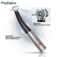 China Stainless Steel Dental High Speed Handpiece with Fiber Optic Light and 380000 Rpm for Precision Dental Procedures for sale