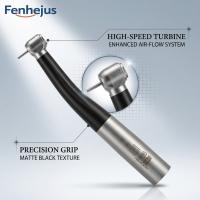 China 304 SS Dental High Speed Handpiece with 380000 Rpm Speed and Fiber Optic Light Featuring KaVo Coupling for sale