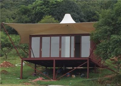 China Steel Frame Luxury Resort Tents For Hotel Anti - Corrosion Treatment for sale