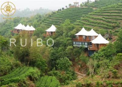 China PVDF Tensioned Membrane Four Seasons Tent For Hotel Building for sale