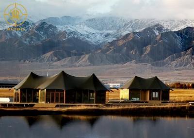 China Heavy Cone Island Resort Tents with Canvas Material for sale
