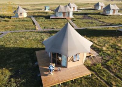 China Large Island Resort Tents with Ventilation & 1 Year Warranty for sale