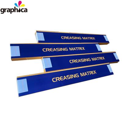 China Channel Height 0.5 mm Creasing Matrix for Die Cutting and Paper Superior Performance for sale