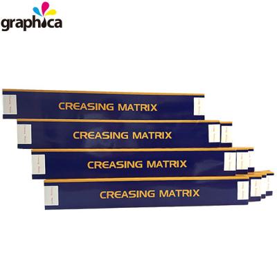 China GRB 0.8x 2.7mm Creasing Matrix Die Cutting Machine for Paper Packaging and Printing for sale