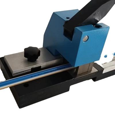 China Blue Manual Die Cutting Creasing Matrix Cutter 16cm Height Stainless Steel Best Pric for sale