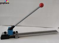 China Blue Manual Die Cutting Creasing Matrix Cutter 16cm Height Stainless Steel Best Pric for sale