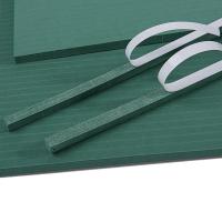 China 40 Shore A Flexibility Ejection Rubber Sheet in Green for Graphic Beijing 2023 Print for sale