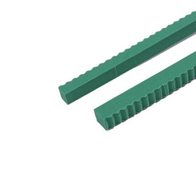 China 8mm x 8mm Dimensions High Elastic Green Adhesive EVA Foam Die Cutting Ejection Rubber for sale