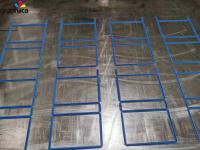 China Top Seller Blue Outbox Graphic Plastic Die Cutting Creasing Matrix for Printing Materials for sale