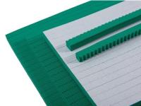 China Green 40-45 Degree Shore A Graphic Beijing Ejection Sponge Rubber for in Stoke for sale