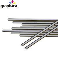 China 0.4mm Channel Height Black Plastic Crease Matrix Roll and Box for Die Cutter Machine for sale