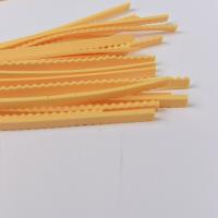 China High Elastic Yellow 8mm Die Cutting Ejection Sponge Rubber Slot Rubber Flat Plywood Steel Rule Die Cutting for sale