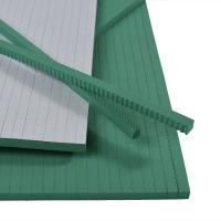 China 40 Shore A Flexibility Ejection Rubber Sheet in Green for Graphic Beijing 2023 Print for sale