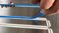 China CE Certified GRB 0.3x 1.2mm Adhesive Creasing Matrix for Paper Packaging and Printing for sale
