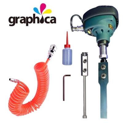 China Pneumatic Hand-held Inner Hole Stripping Tool for Graphic Die Cutting Waste Stripping for sale