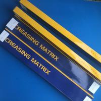 China Matrix Creasing Cutter for Food Industrial Super March Designs and 1.5mm Channel Width for sale