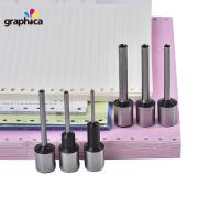 China Acceptable OEM ODM HSS Straight Shank Paper Drill Bits Set for Drilling Punching Machines for sale